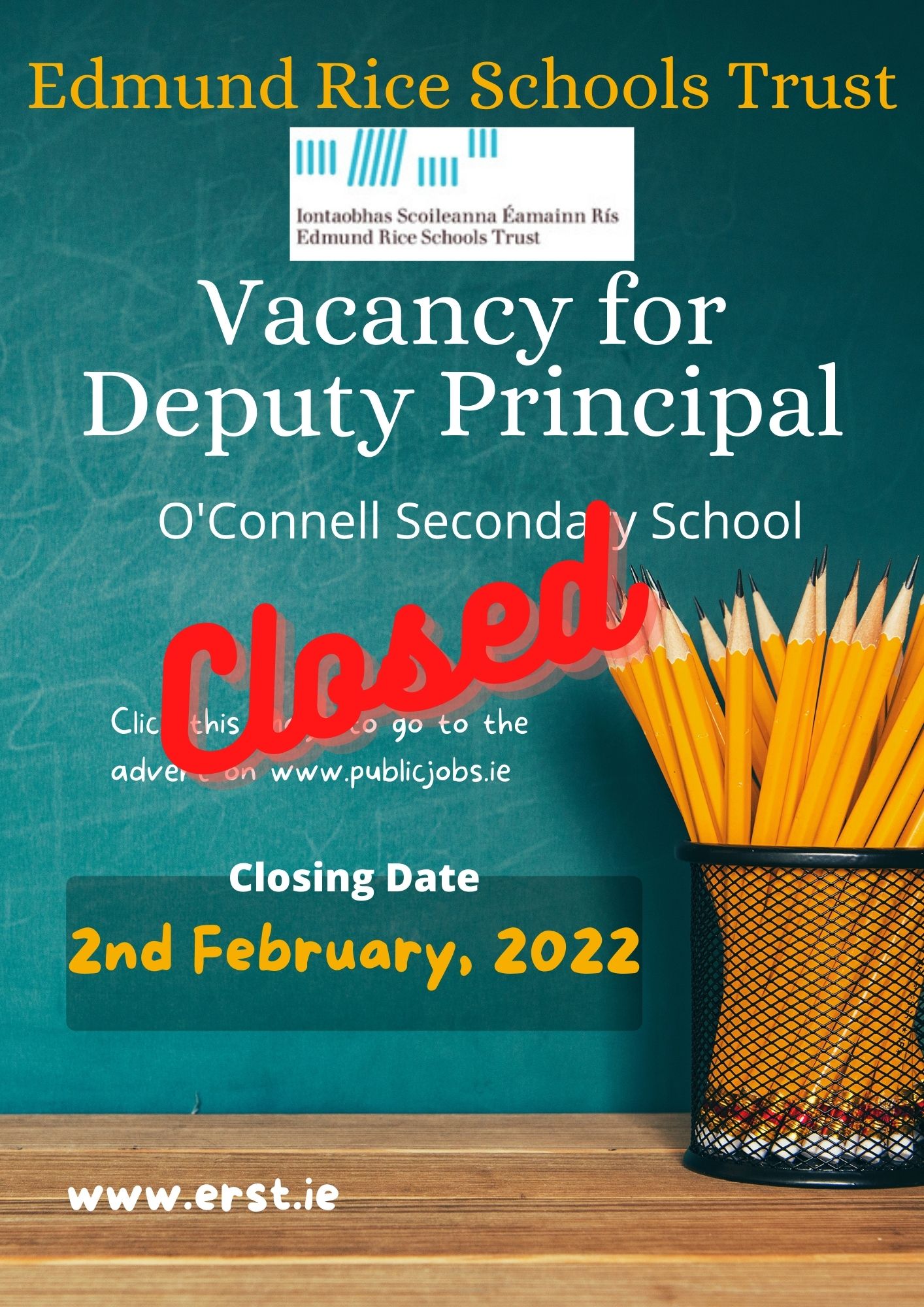 Senior Leadership Vacancies - Edmund Rice Schools